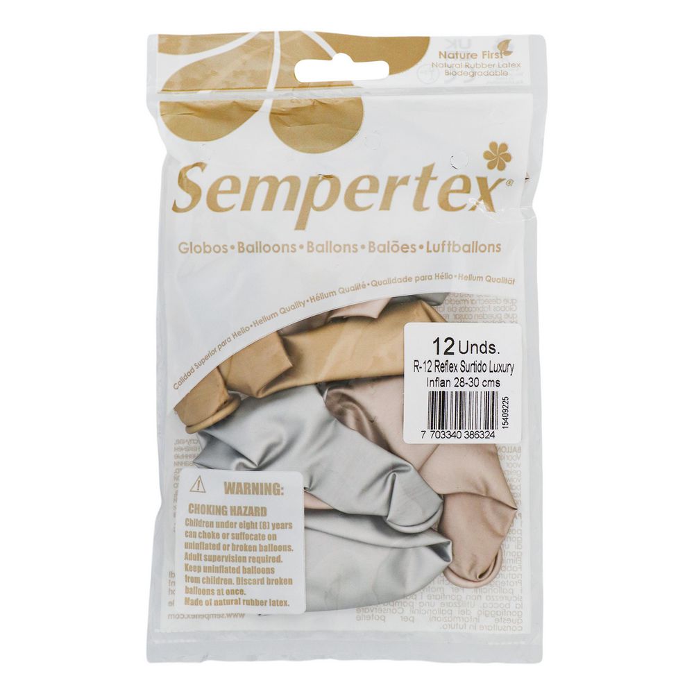 Globos Surtido Luxury SEMPERTEX 7703340386 | Puntos Colombia