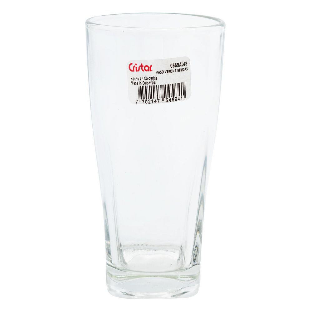 VASO VERONA BEBIDA CRISTAR 0669AL48 | Puntos Colombia