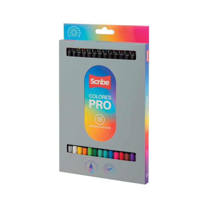 Color Punta Redonda 15p 48u SCRIBE C302152 | Puntos Colombia