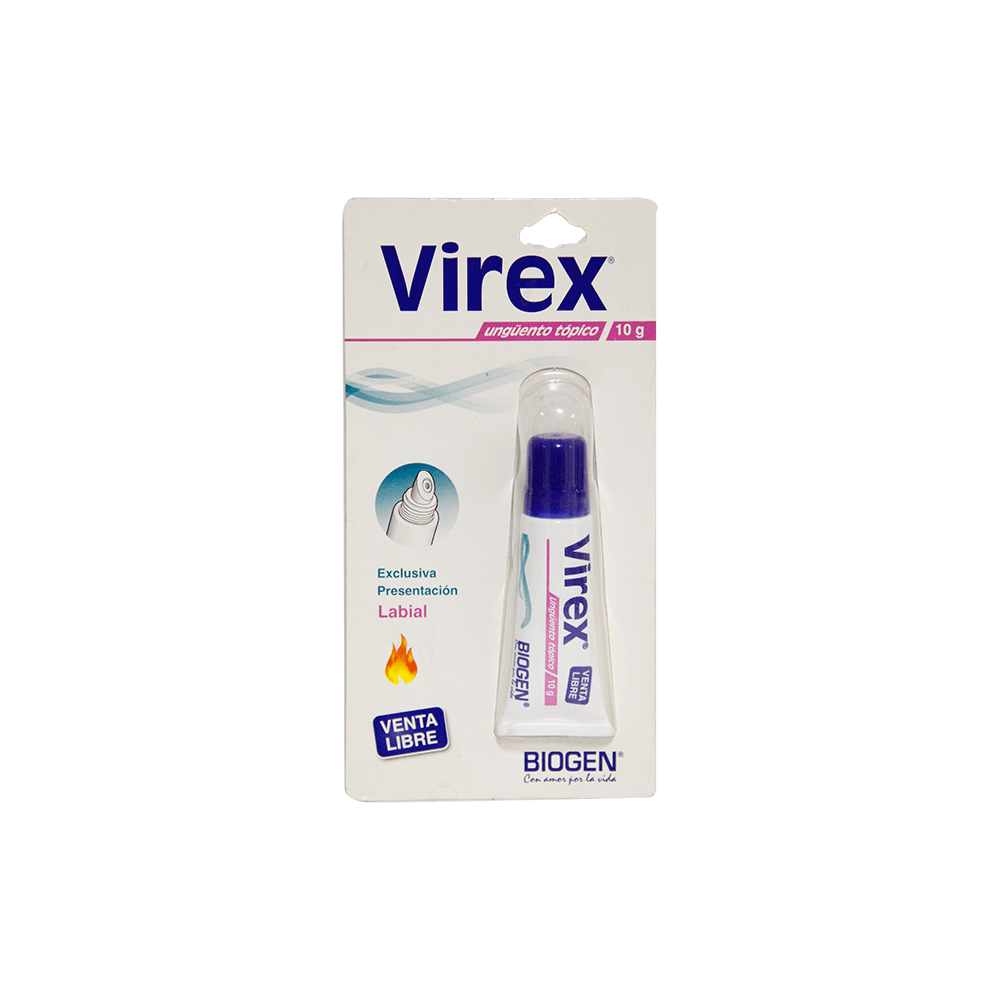Virex Unguento Labial Tubo 10 Gr | Puntos Colombia