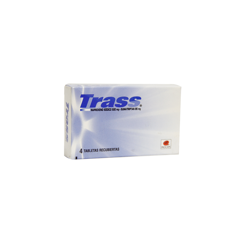 Trass 500Mg/85Mg Caja X 4 Tabletas Recubie | Puntos Colombia