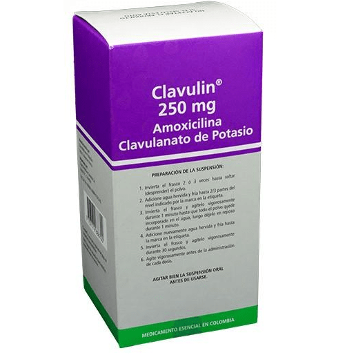 Clavulin 250 Mg Frasco Suspension X 80 Ml | Puntos Colombia