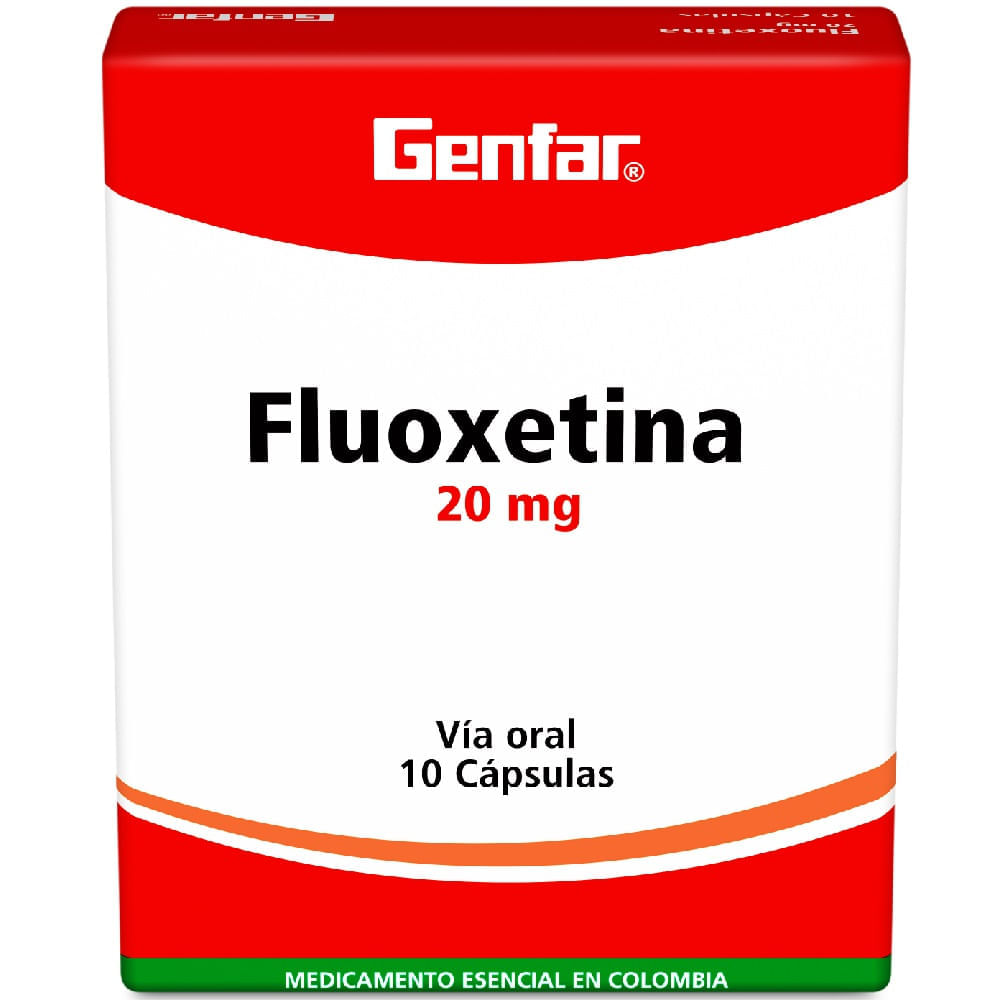 Genfar Fluoxetina 20Mg Caja X 10 Capsulas | Puntos Colombia