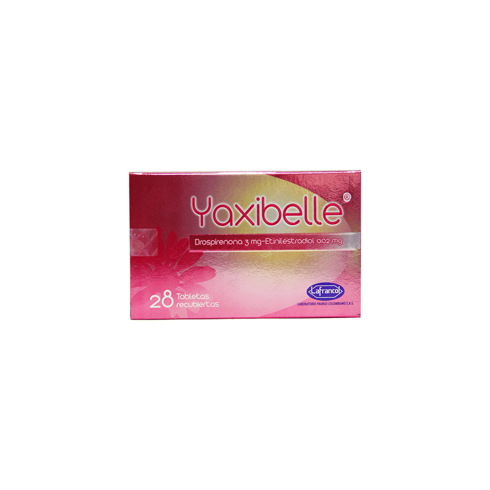 Yaxibelle X 28 Tabletas Recubiertas | Puntos Colombia