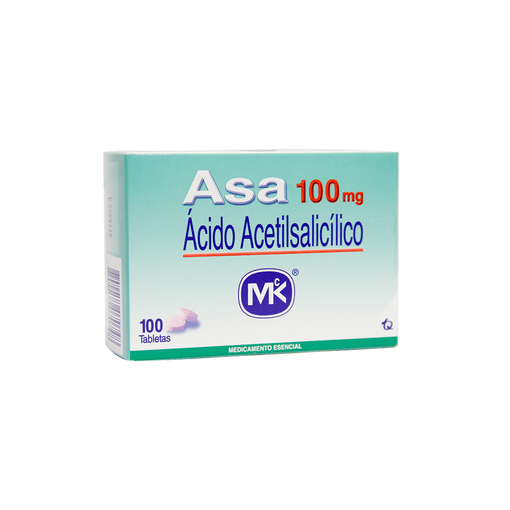 Asa Mk 100Mg Caja X 100 Tabletas | Puntos Colombia
