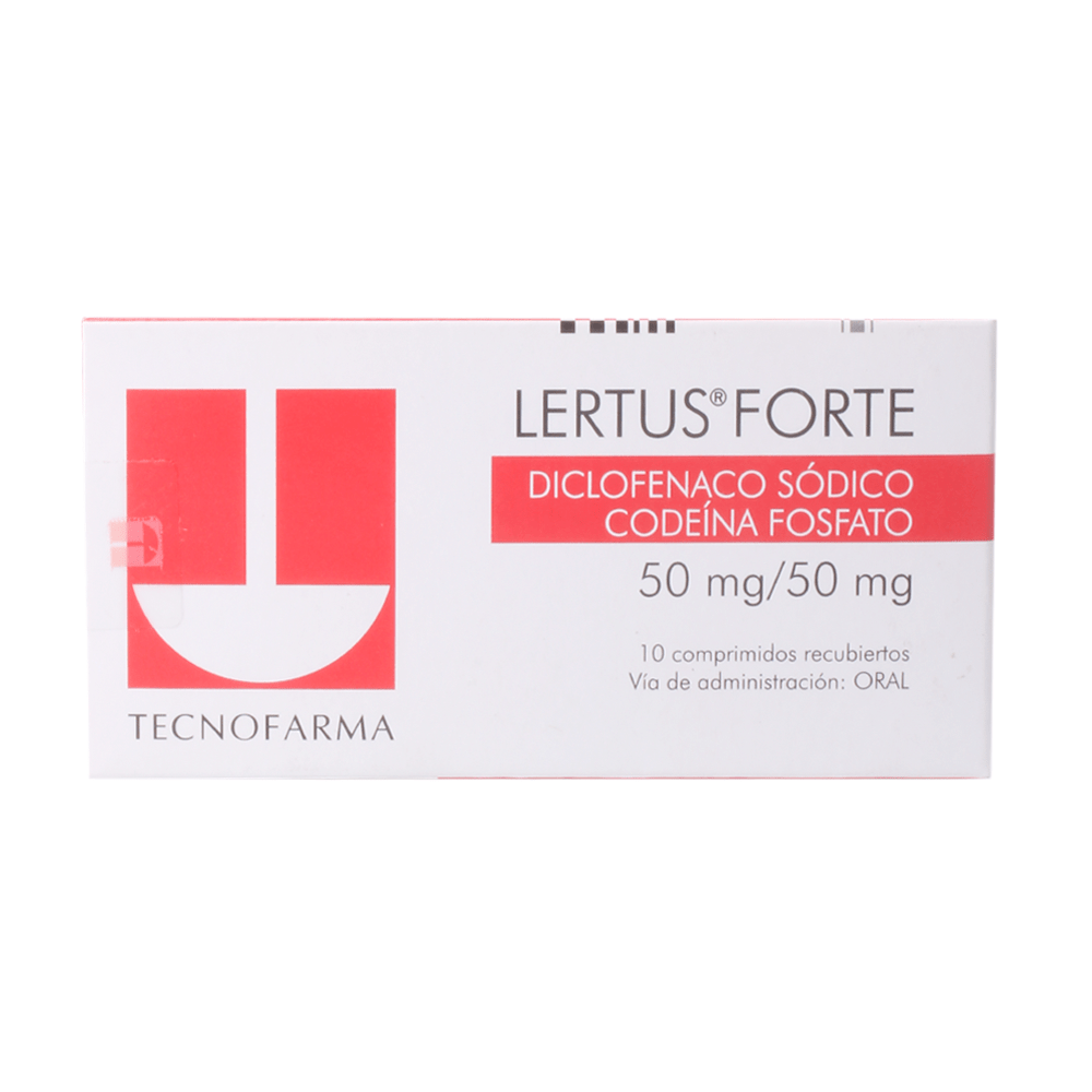 Lertus Forte Caja X 10 Comprimidos | Puntos Colombia