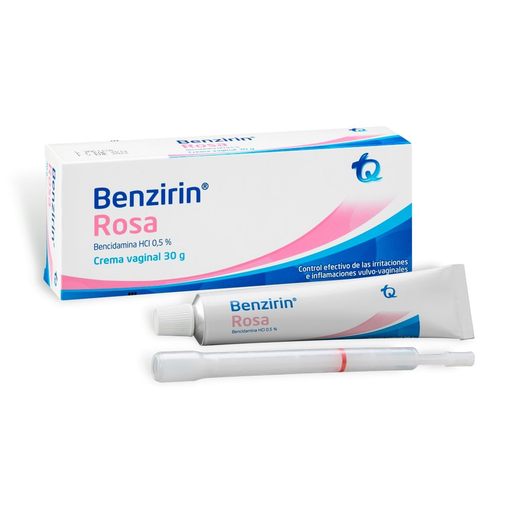 Crema Vaginal Benzirin Rosa 0.5% X 30G | Puntos Colombia