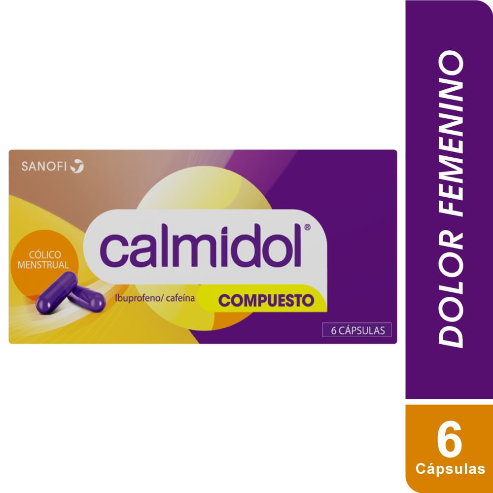 Calmidol Compuesto Caja X 6 Capsulas | Puntos Colombia
