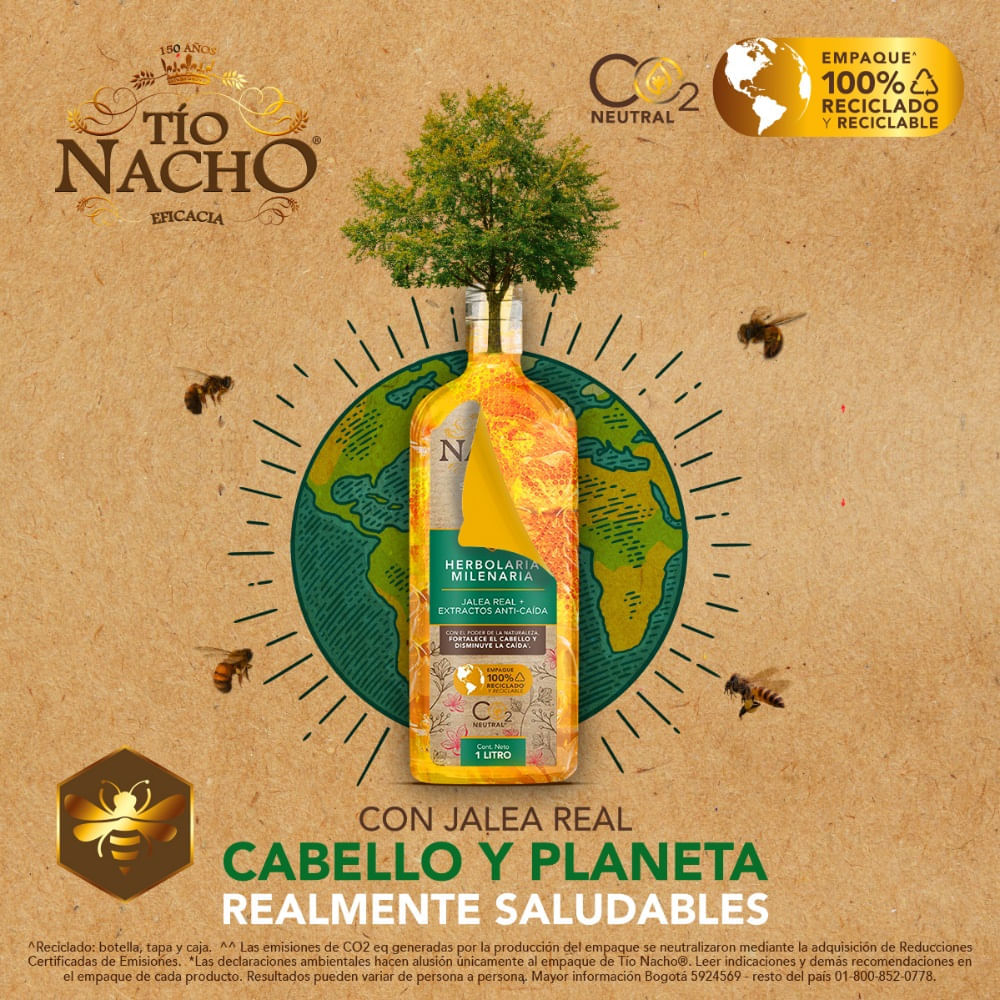 Shampoo Tio Nacho Herbolaria Anticaida X 1 | Puntos Colombia