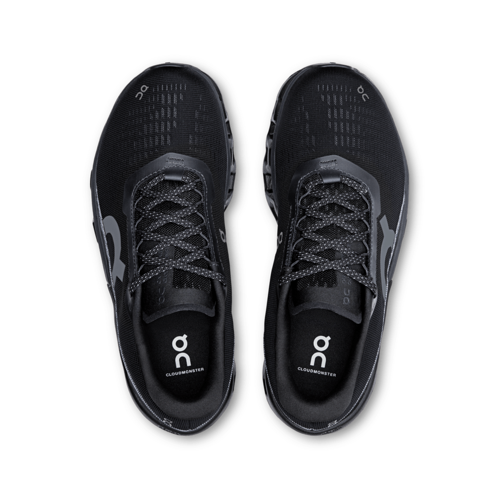 On Cloudmonster 2 Tenis negro de mujer par | Puntos Colombia