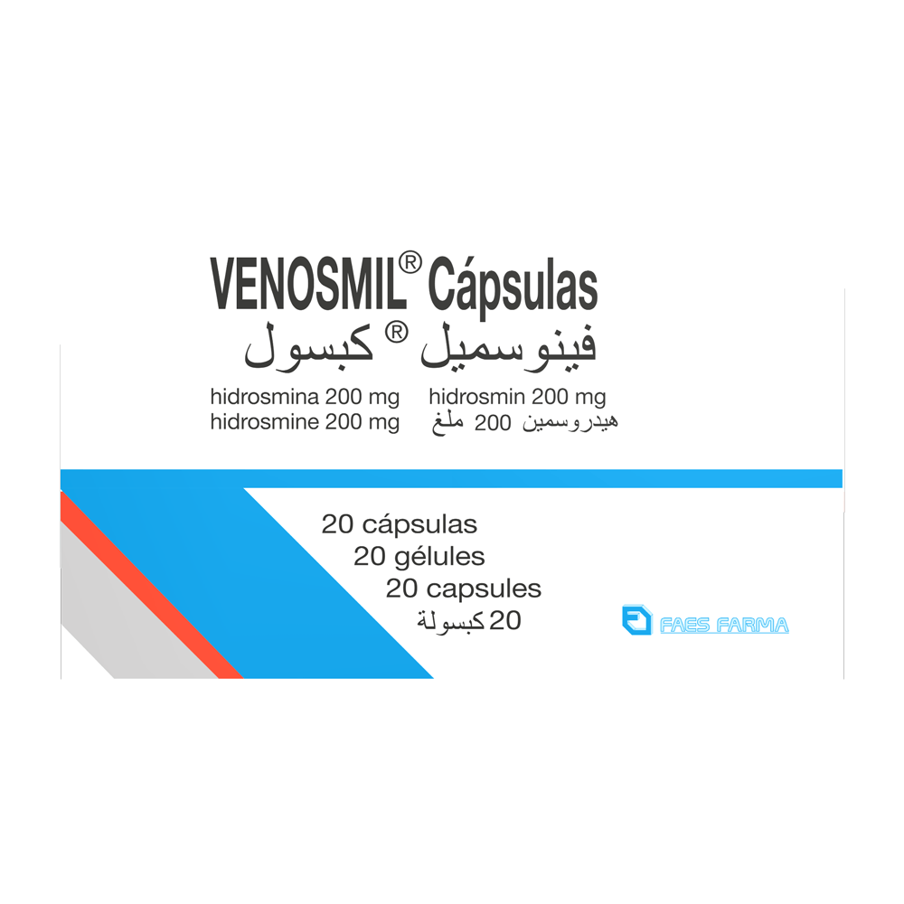 Venosmil Capsulas 200mg X20 | Puntos Colombia